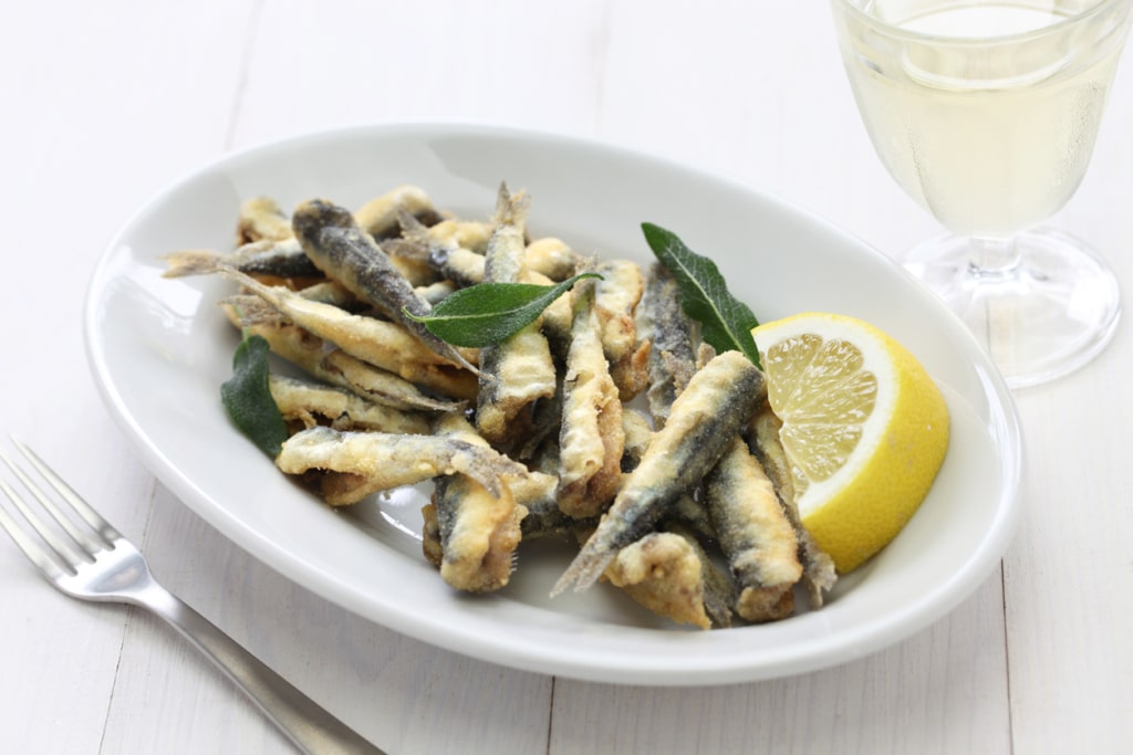 Frittierte Sardellen Rezept